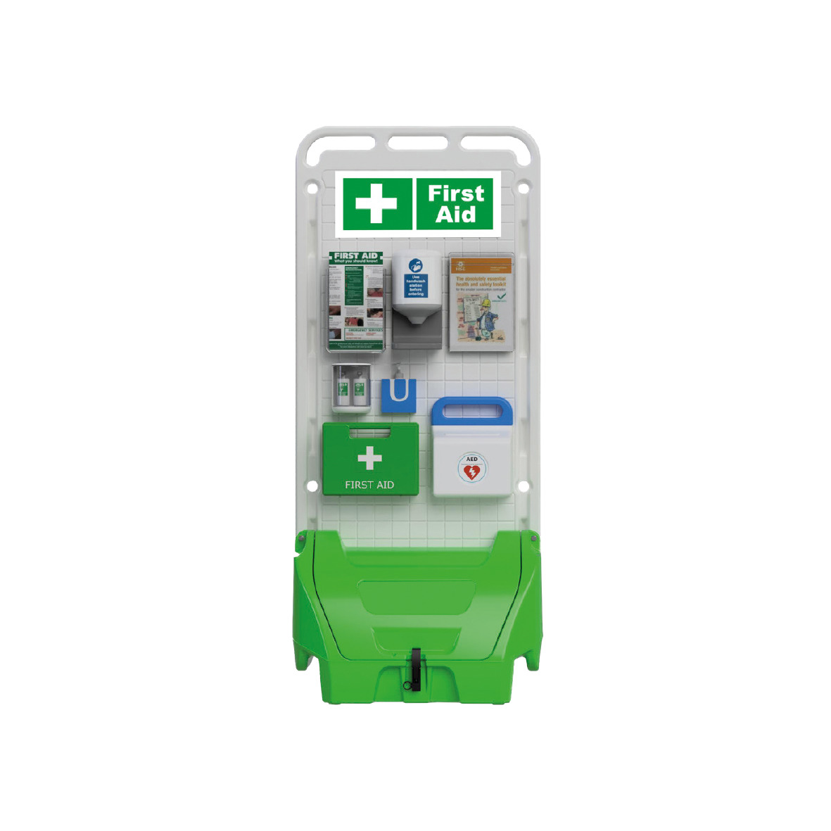 Kiowa Ltd. - Fosse Multi Purpose Mobile Display Unit Green 1725 x 755 x ...